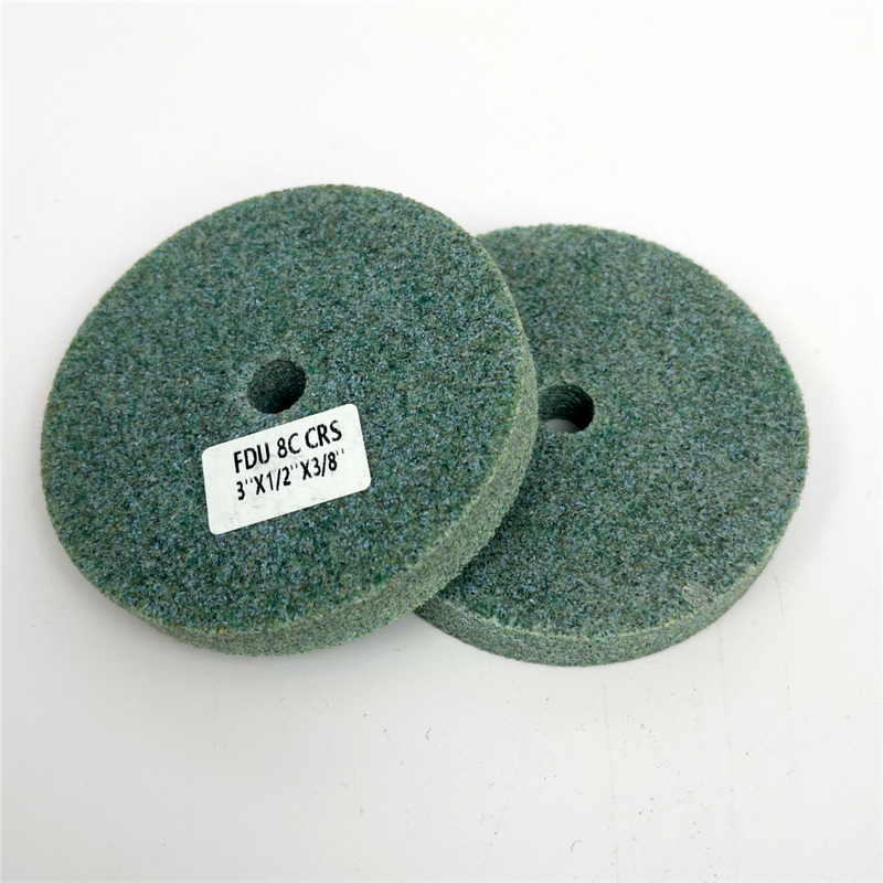 Ceramic Green Deburr And Finish PRO Unitized Wheel for Stainless Steel ...