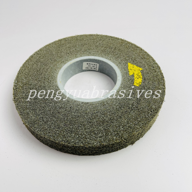 EXL 8S Pro 8X1X3 Unitized Deburring Convolute Wheel Fit for Off-hand ...