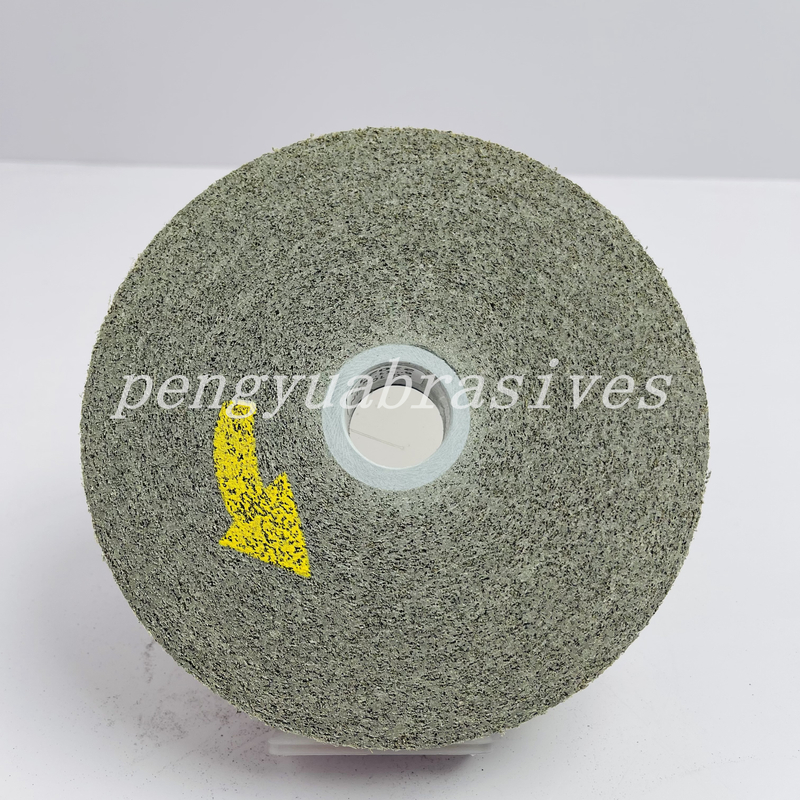 EXL 10S FIN 6X1X1inch Unitized Deburring Convolute Wheel with Shaft ...